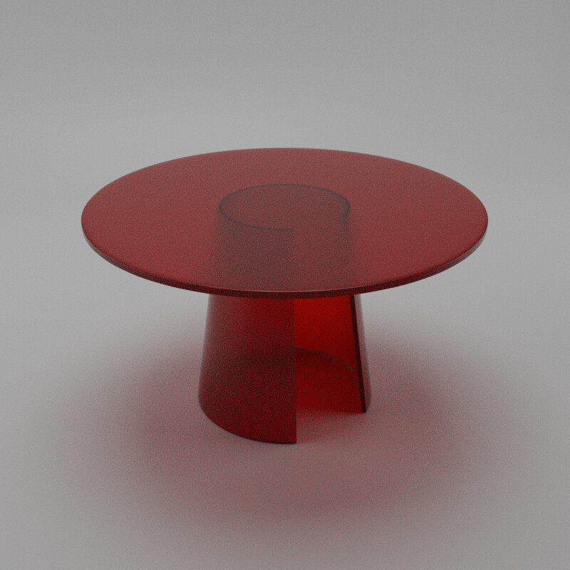 ArtStation - 3D Glass table | Resources