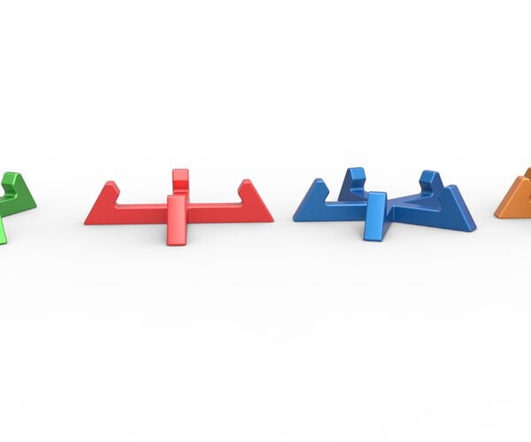 ArtStation - 3D printable Pokeball stand Set 3 | Resources