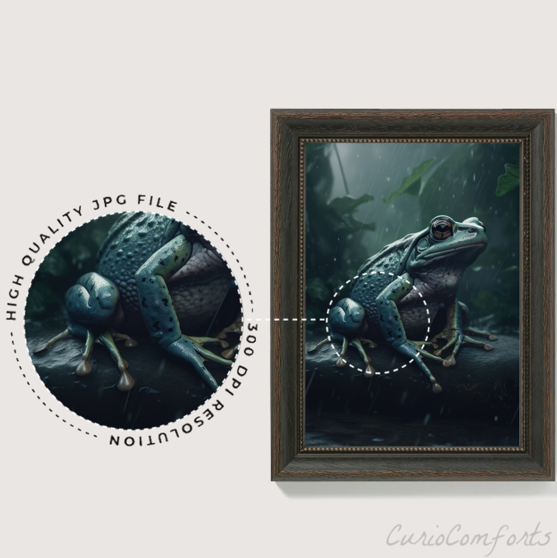 ArtStation - Academia Alcove: Rain Frog v2 | Artworks