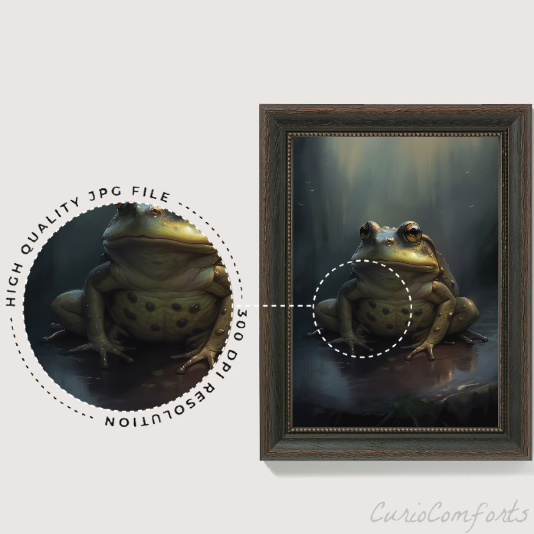 ArtStation - Academia Alcove: Rain Frog v3 | Artworks