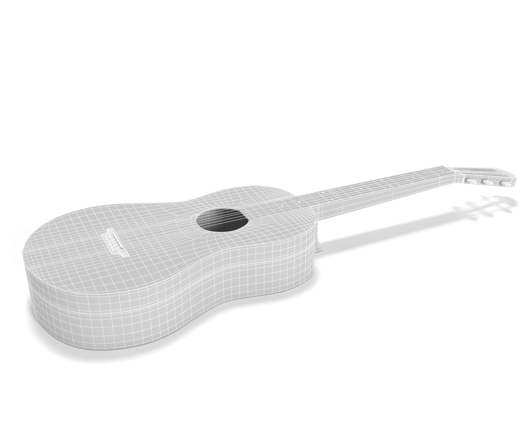 ArtStation - Standard guitar | Game Assets