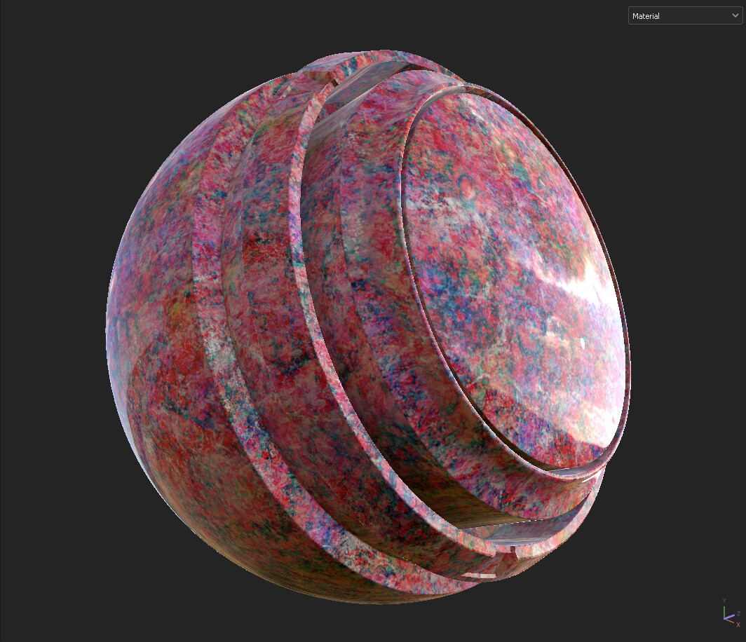 ArtStation - SmartMaterial Collection-01 Stylized and Realistic Marble ...