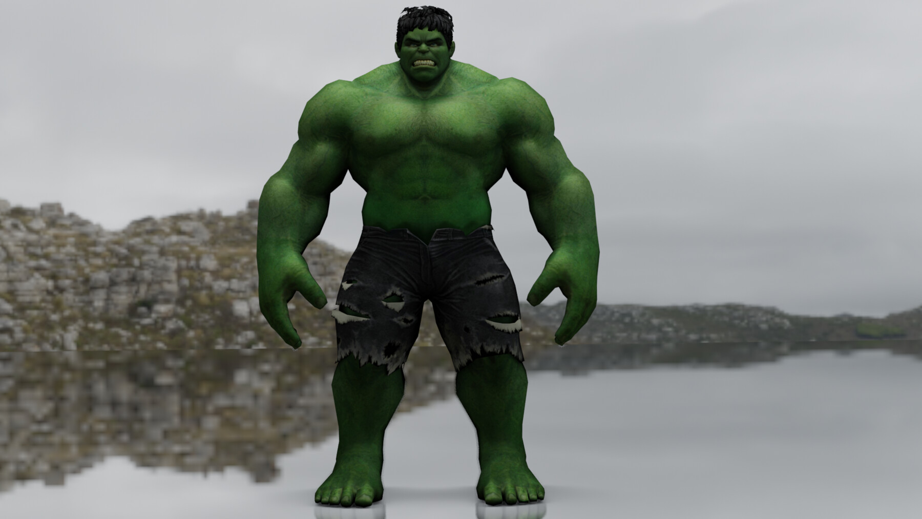 ArtStation - Hulk 3d model | Game Assets
