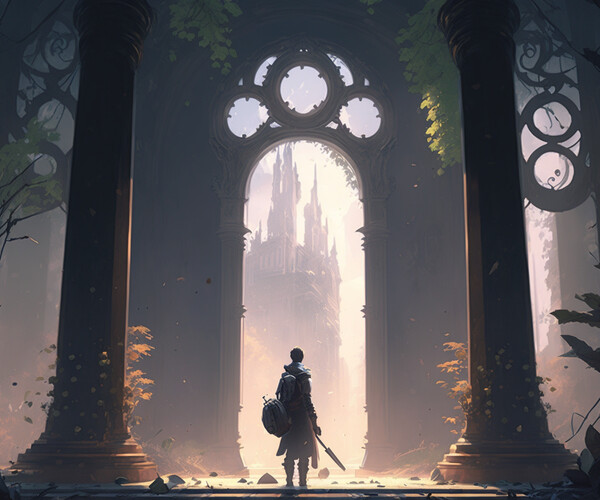 ArtStation - The Enrapturing Tale: A Digital Painting of Legends and ...