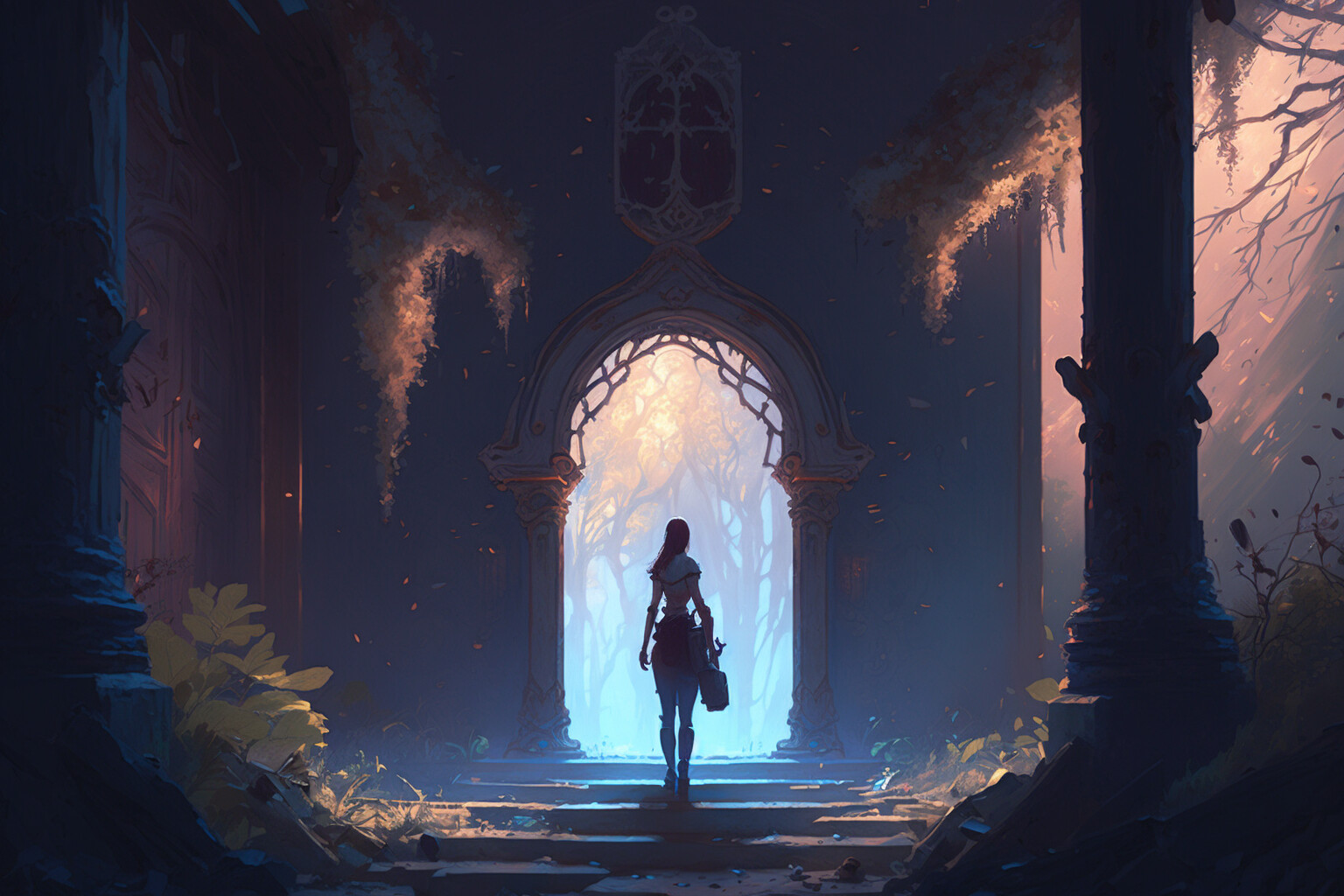 ArtStation - The Enrapturing Tale: A Digital Painting of Legends and ...