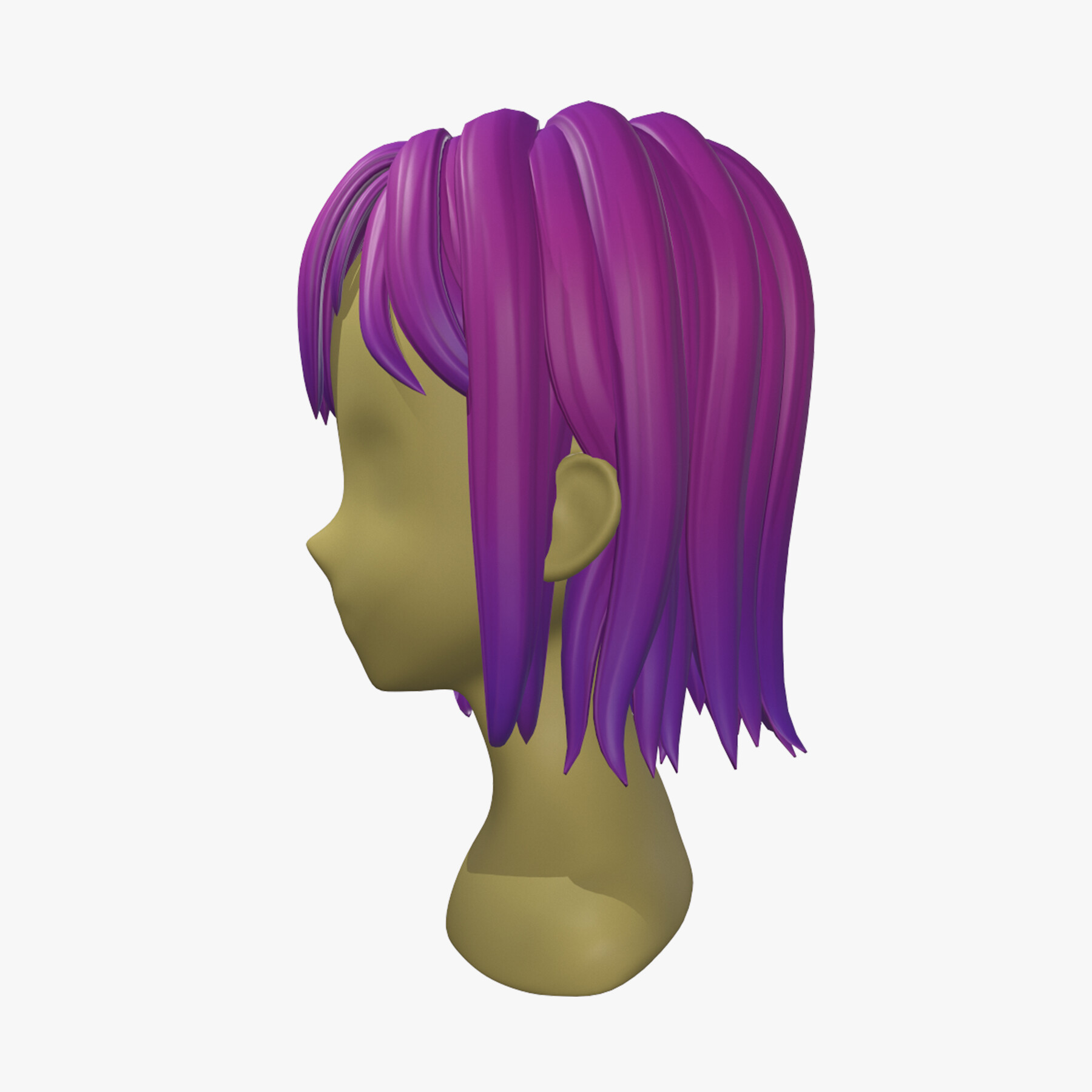 ArtStation - Short Hair | Game Assets