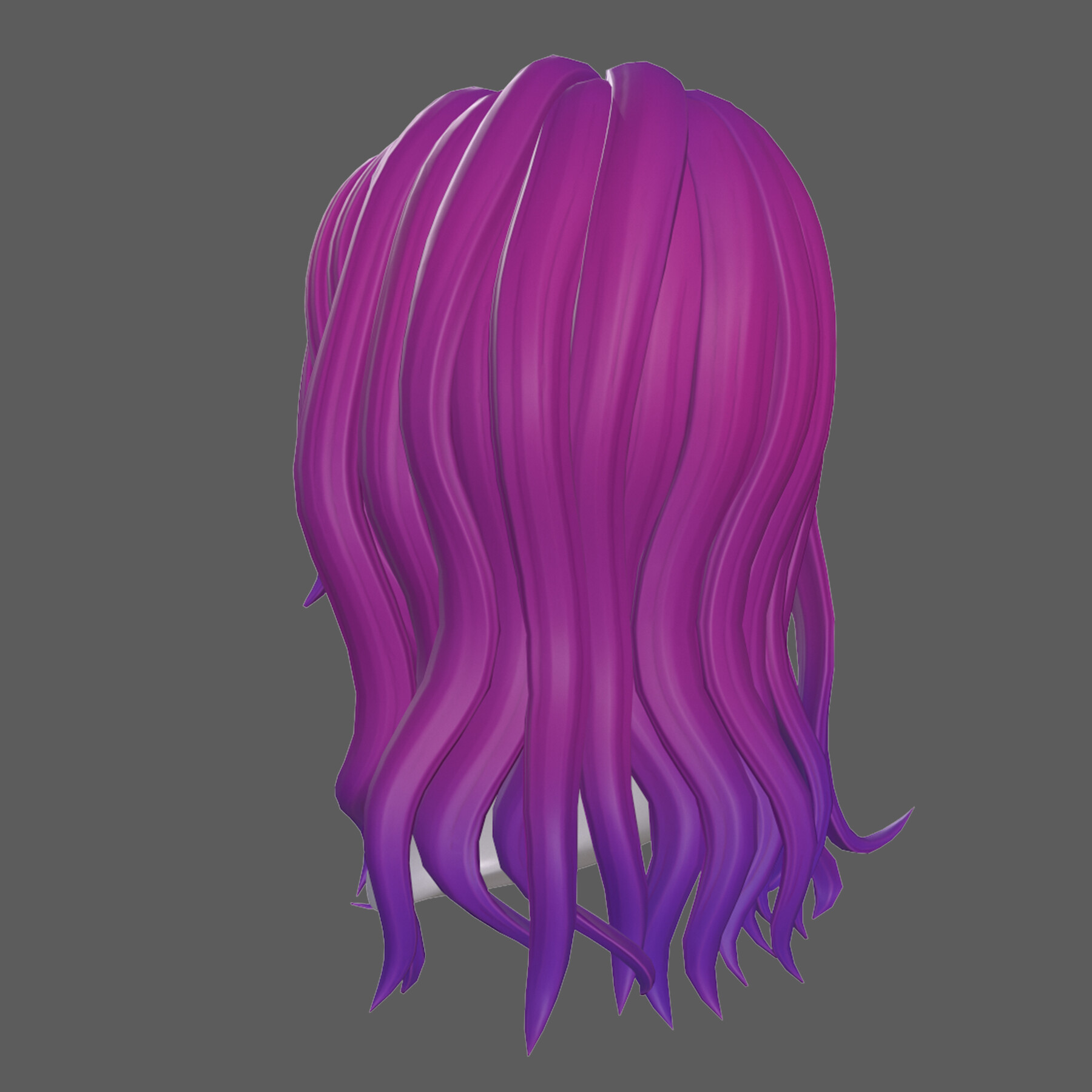 ArtStation - Long Hair | Game Assets