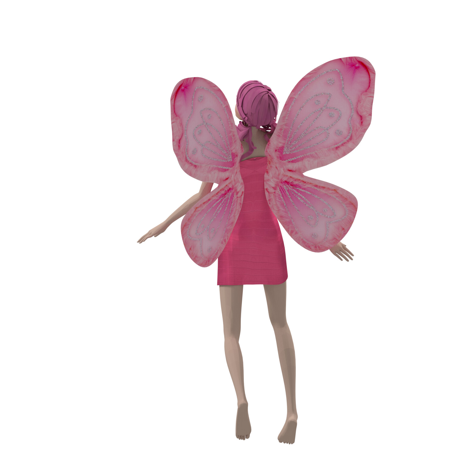 ArtStation - Fairy 3D Model Game Ready | Game Assets