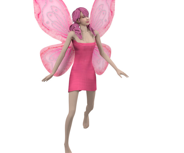 ArtStation - Fairy 3D Model Game Ready | Game Assets