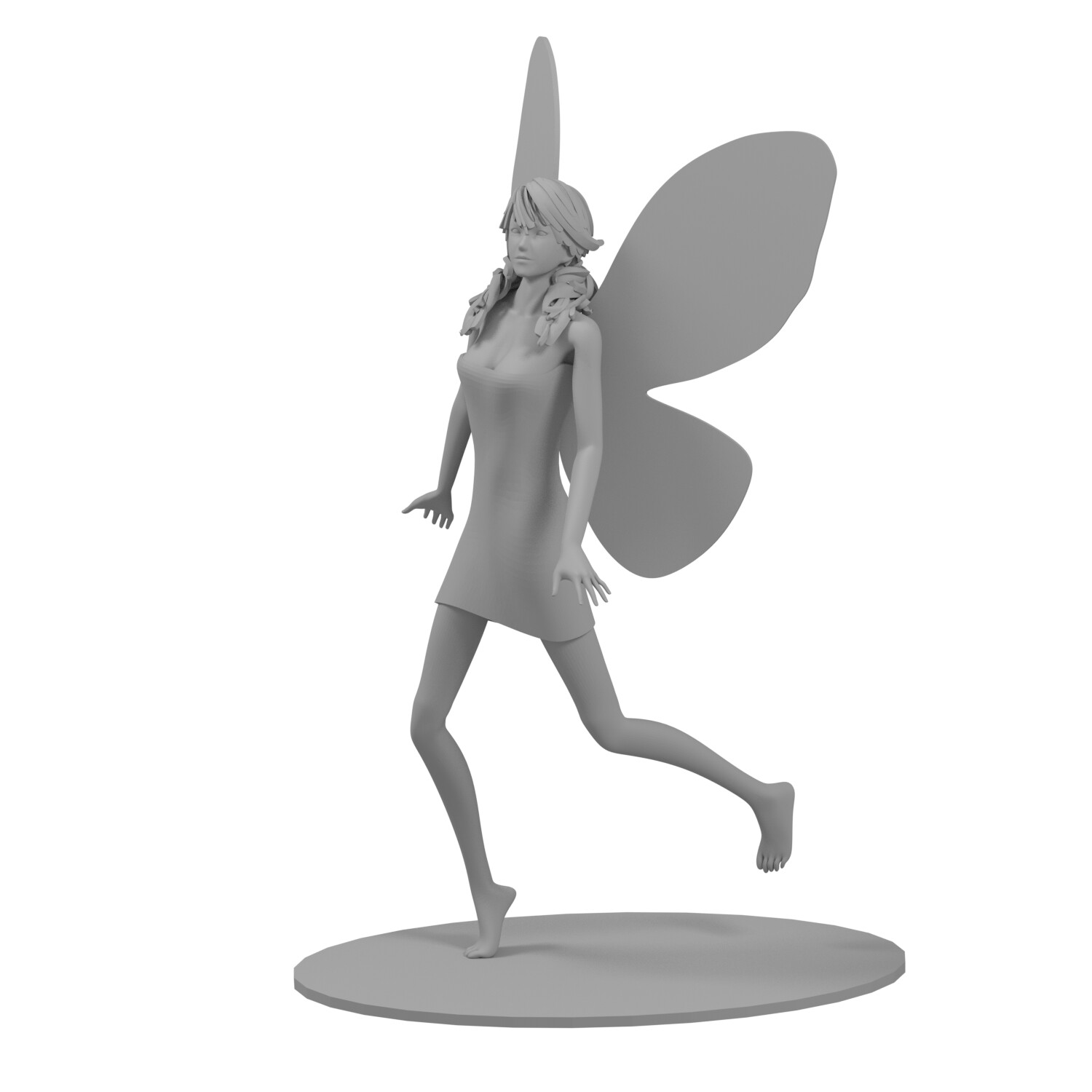 Artstation Fairy 3d Model Game Ready Game Assets