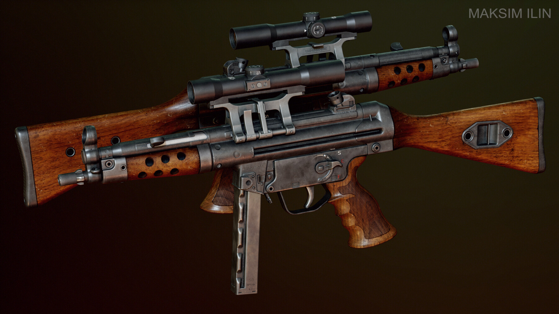 ArtStation - MP5 - Wood Furniture Set | Game Assets