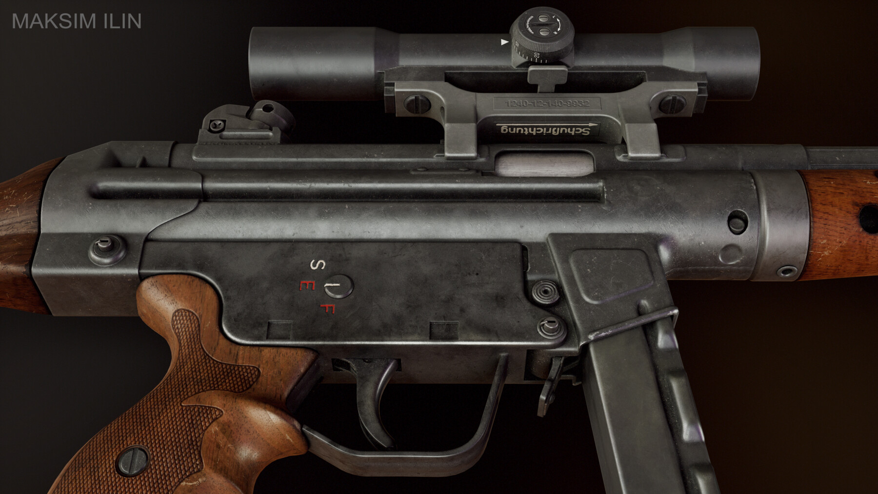 ArtStation - MP5 - Wood Furniture Set | Game Assets