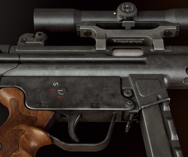 ArtStation - MP5 - Wood Furniture Set | Game Assets