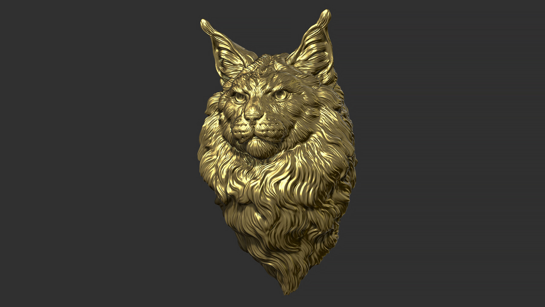 ArtStation - Maine Coon head | Resources