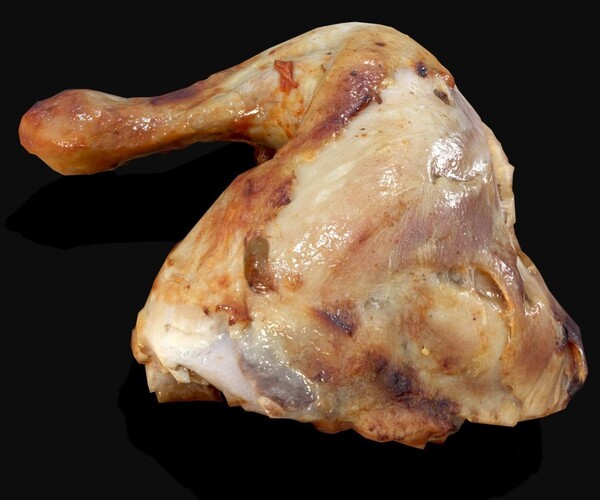 ArtStation - Chicken Leg - Photoscaned model | Game Assets