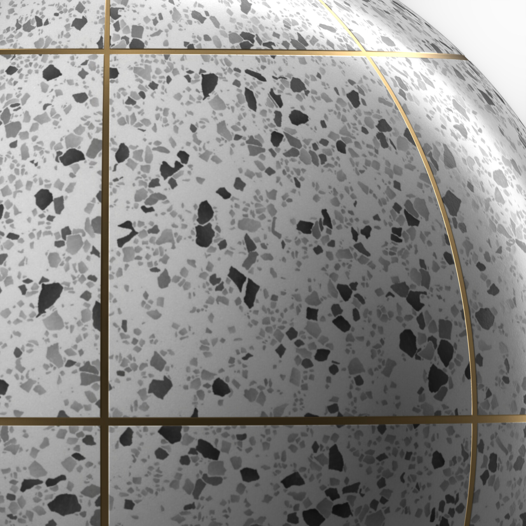 ArtStation - Terrazzo Materials 13- Tiling By Metal Gaps - Pbr 4k ...