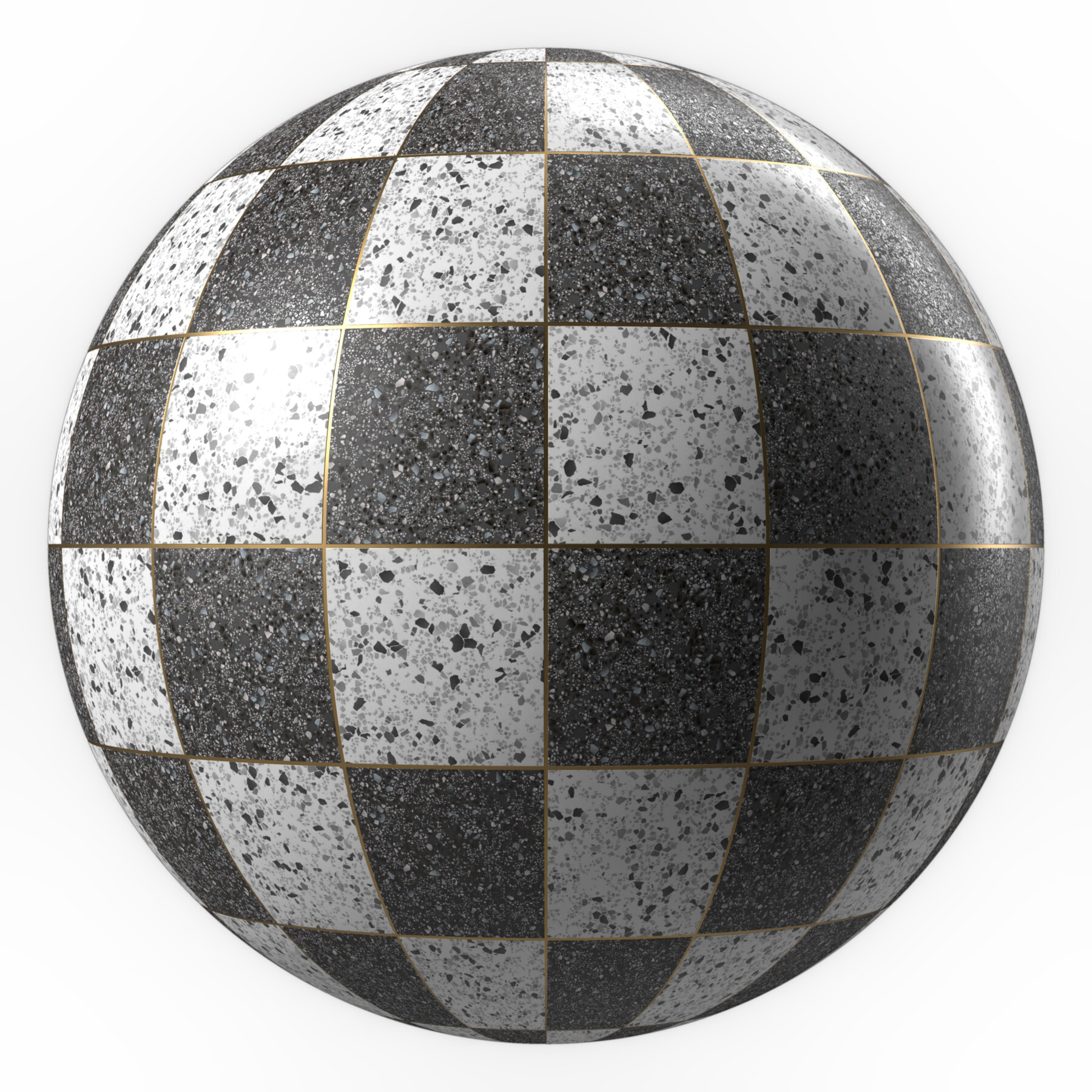 ArtStation - Terrazzo Materials 13- Tiling By Metal Gaps - Pbr 4k ...