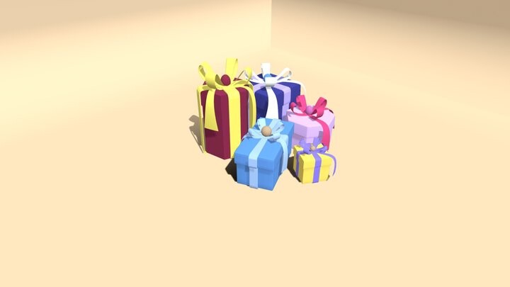 Artstation Gift Boxes Resources