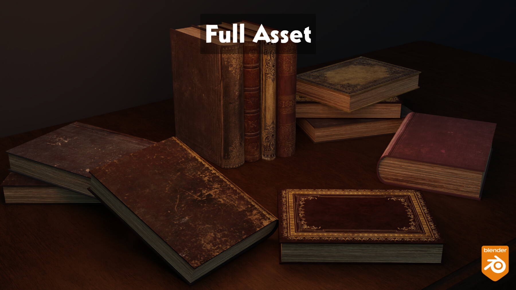 ArtStation - Old Book (from Asset) | Game Assets