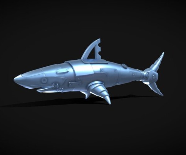 ArtStation - Spaceship in Fish Shape | Resources