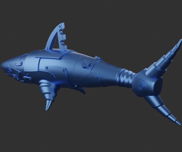 ArtStation - Spaceship in Fish Shape | Resources