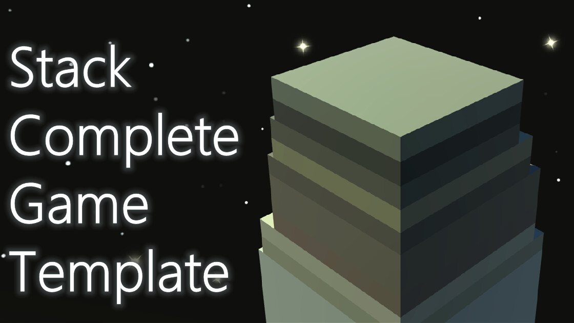 Artstation Unity Template Stack Blocks Game Assets