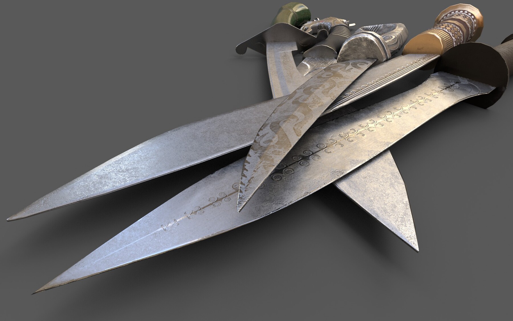 ArtStation - Daggers | Game Assets