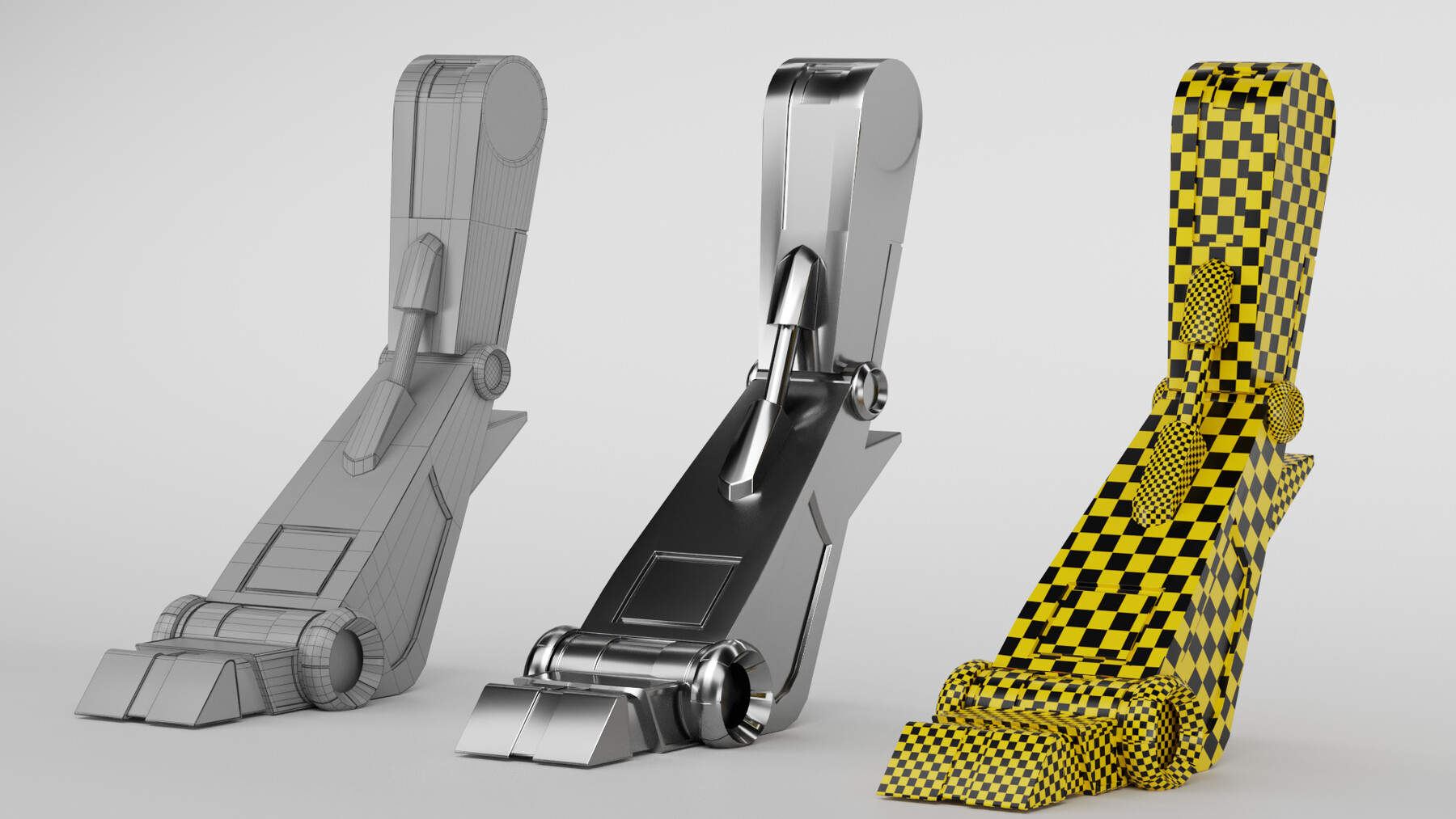 ArtStation - 10 MECHANICAL LEG_VOL.01 | Game Assets