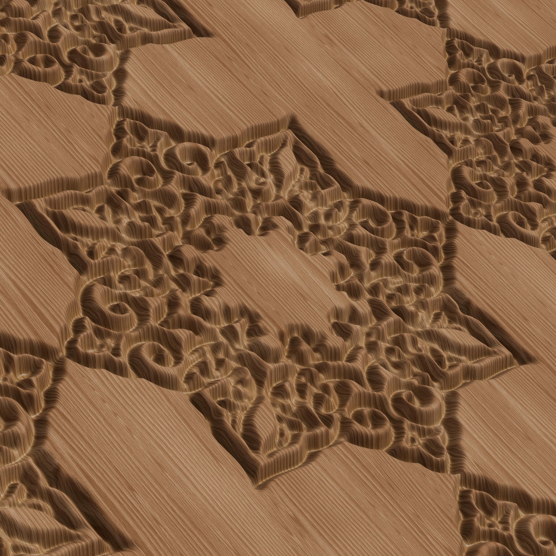 ArtStation - Fb632 Wood panel covering | 3mat | 4k | Seamless | Game Assets