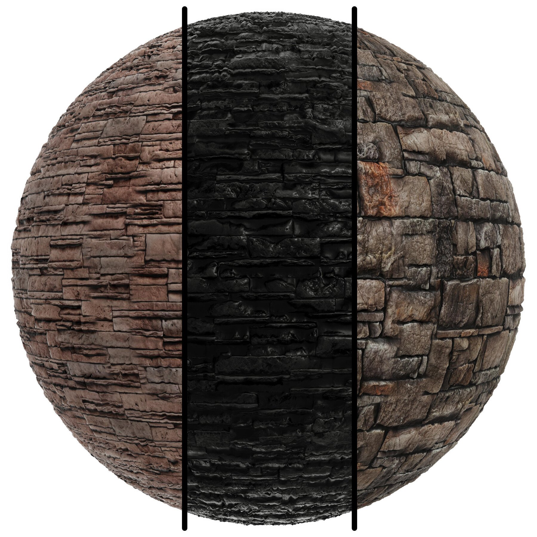 ArtStation - FB607 Exterior Stone Cladding facade | 3MAT | PBR ...