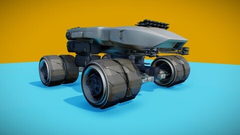 ArtStation - rover gv01 | Game Assets