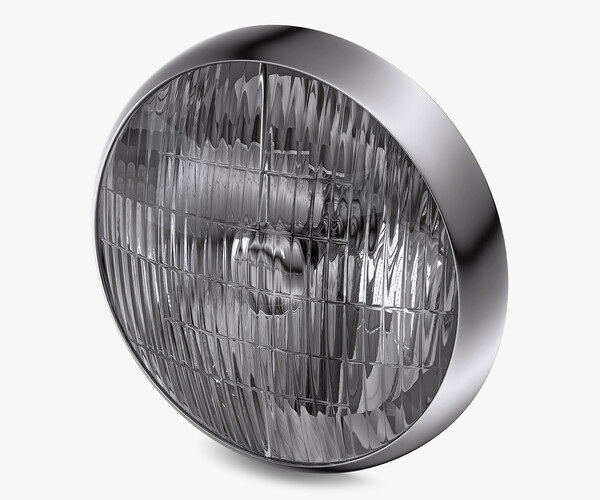 ArtStation - Classic Round Headlight v 2 | Resources
