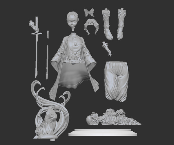 ArtStation - 3D Game Assets 3D Printed Models character Figures | Game ...