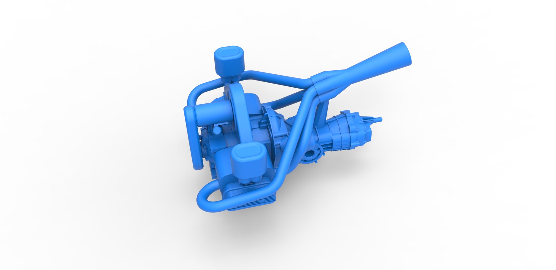 ArtStation - 3D printable Diecast engine for Sand Rail buggy Scale 1:4 ...