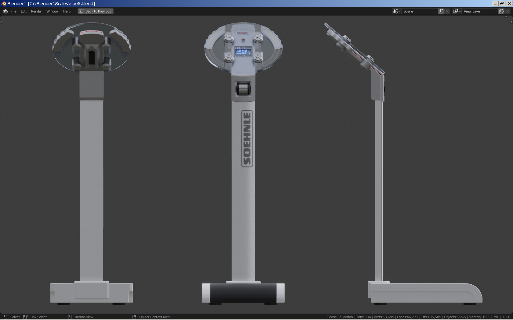 ArtStation - Digital Weighing Scale | Resources
