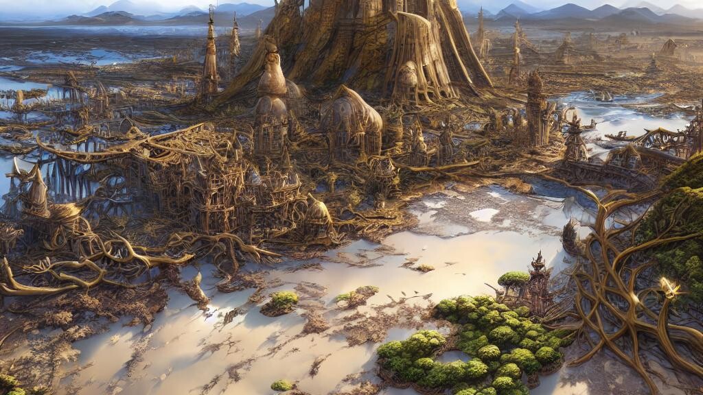 ArtStation - Background Collection Pact - "Mudflat" | Artworks