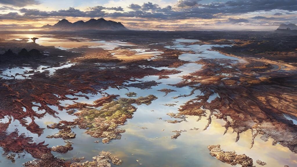 ArtStation - Background Collection Pact - "Mudflat" | Artworks