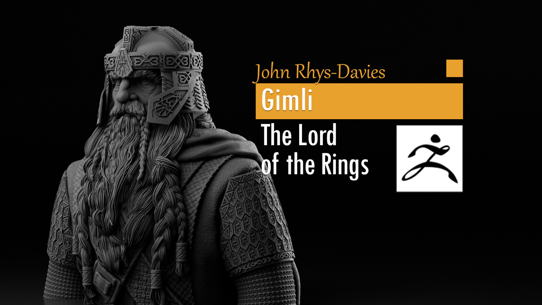 ArtStation - John Rhys-Davies - Gimli - The Lord of the Rings | Resources