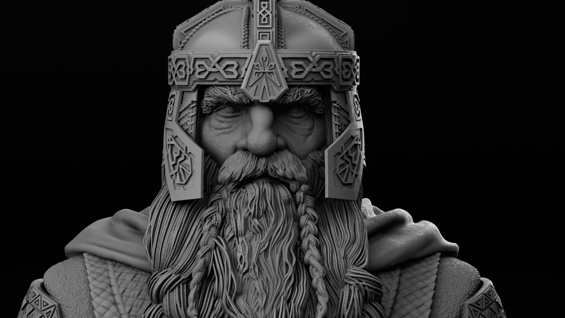 ArtStation - John Rhys-Davies - Gimli - The Lord of the Rings | Resources