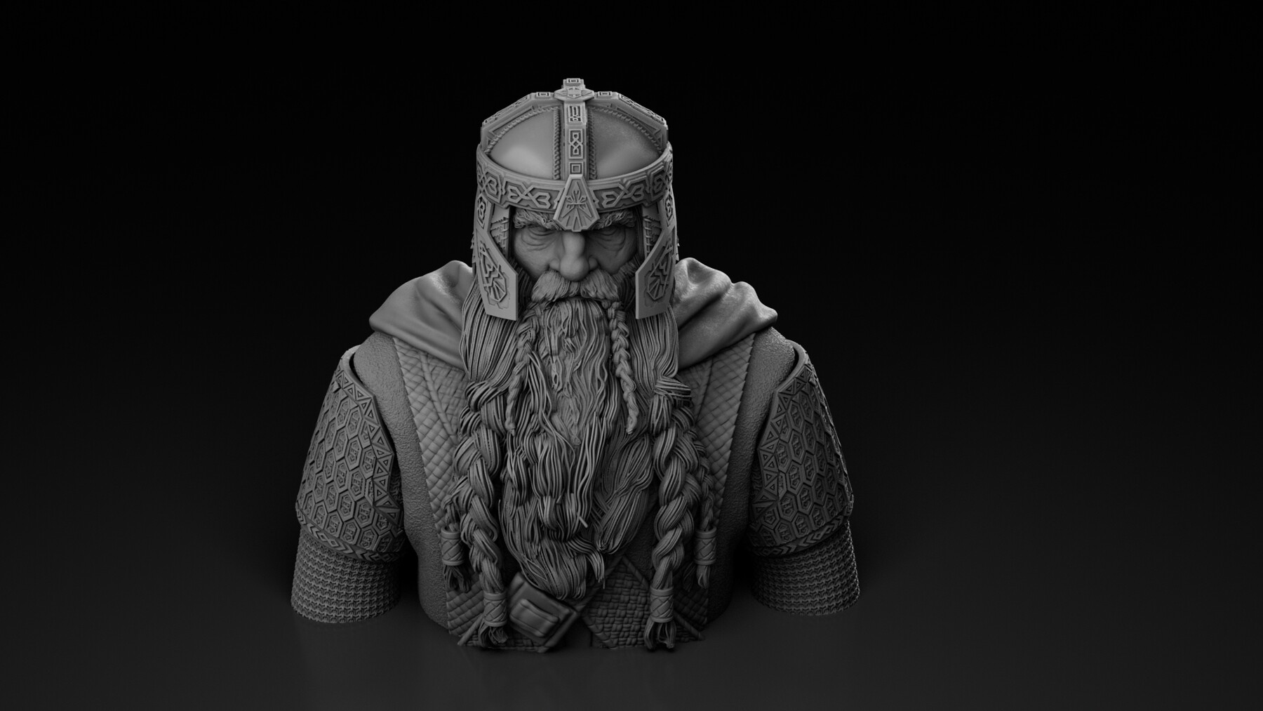 ArtStation - John Rhys-Davies - Gimli - The Lord of the Rings | Resources