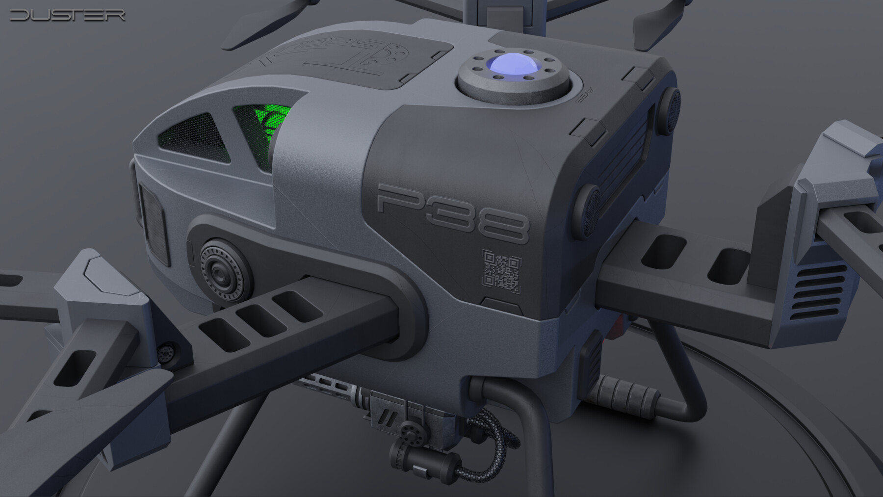 ArtStation - Sci-Fi Combat Drone | Resources