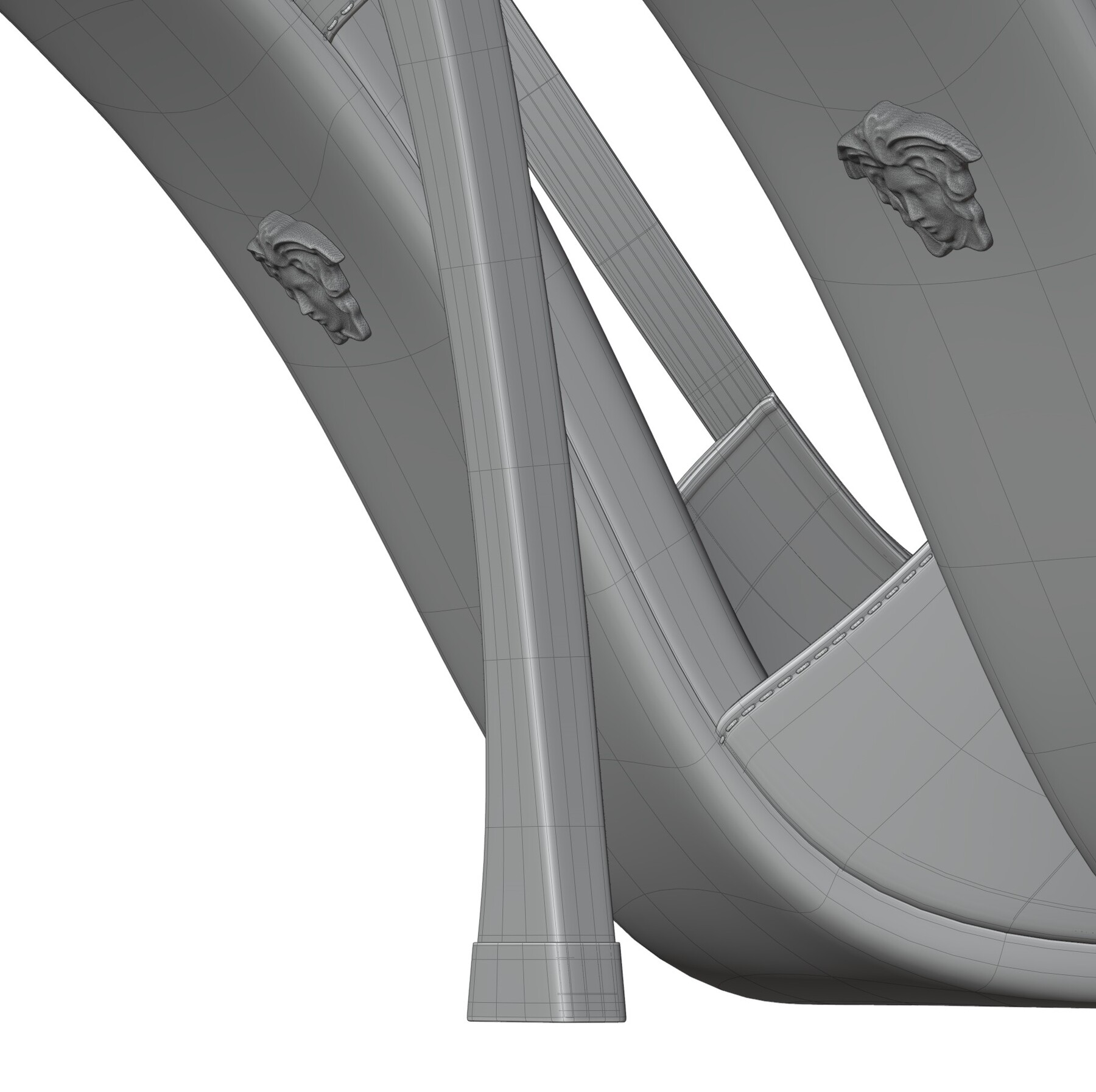 ArtStation - Versace Laced Pin Point Slingback Pumps | Resources