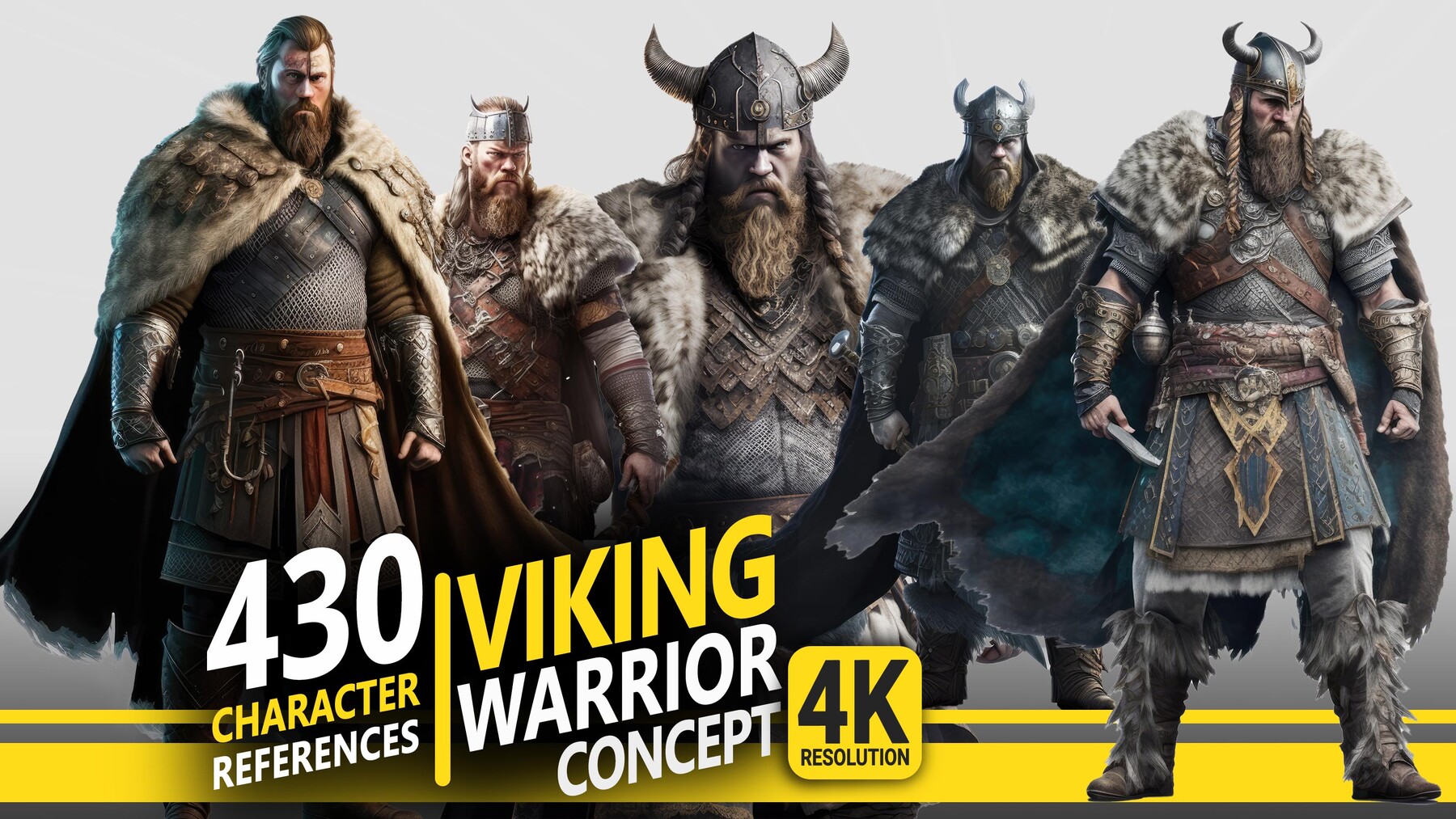 ArtStation - 430 Viking Warrior Concept - Character References | 4K ...