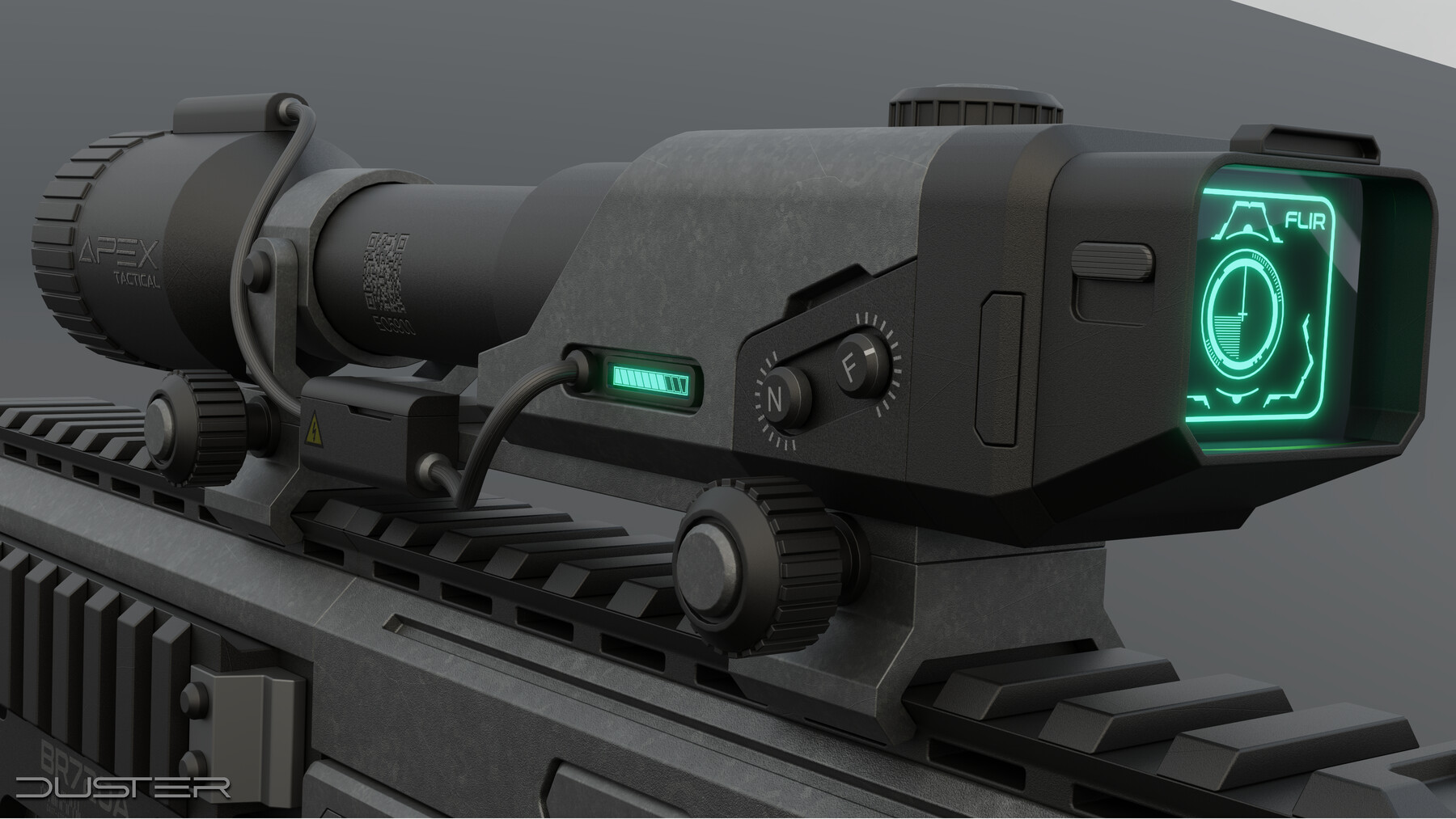 ArtStation - Sci-Fi Rifle | Resources