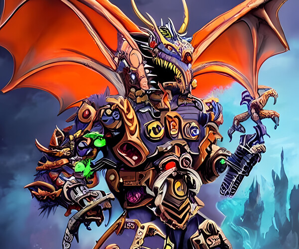 ArtStation - Clockwork Draco | Artworks