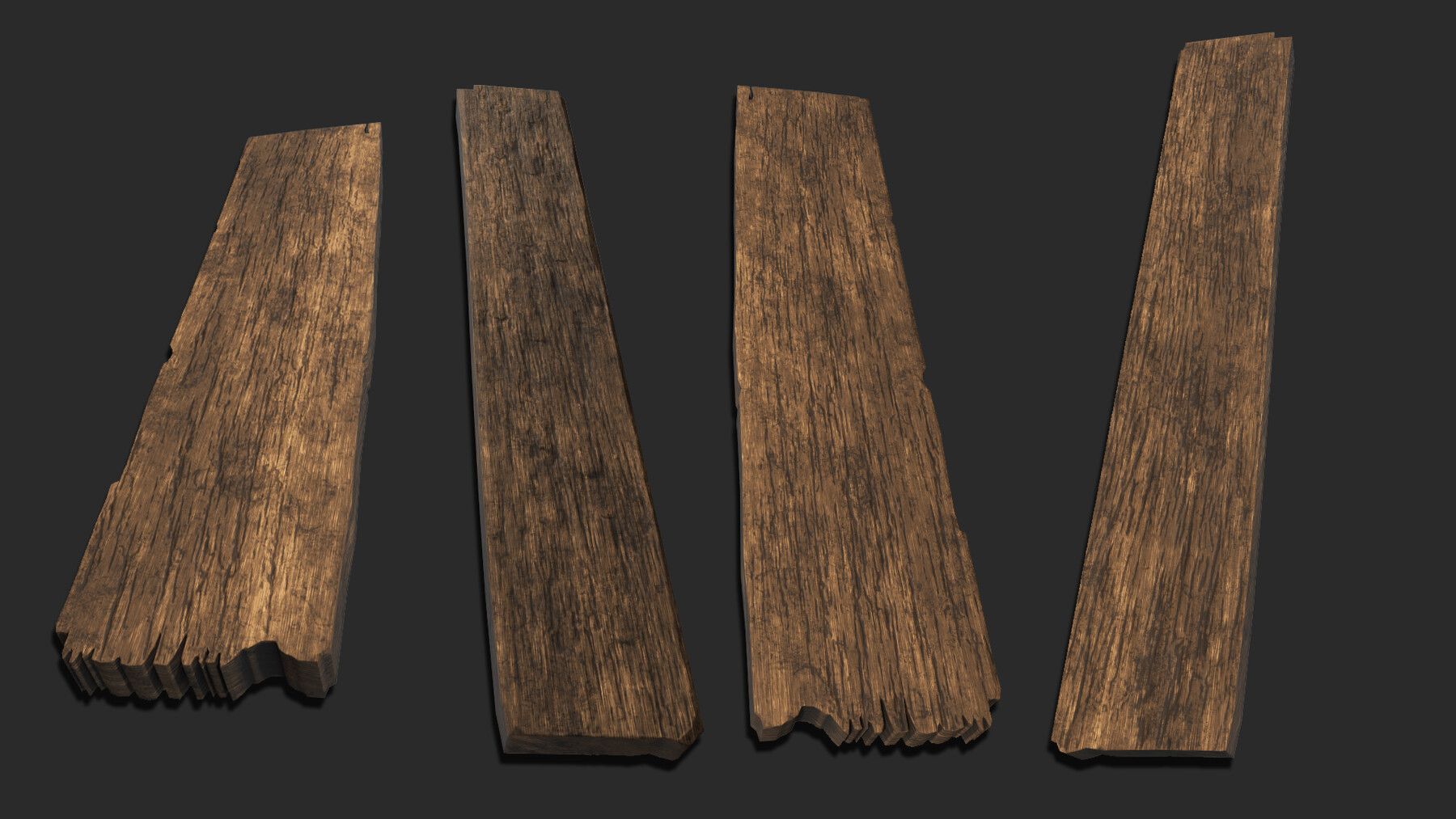 ArtStation - Wooden Plank Pack 21in1 | Game Assets