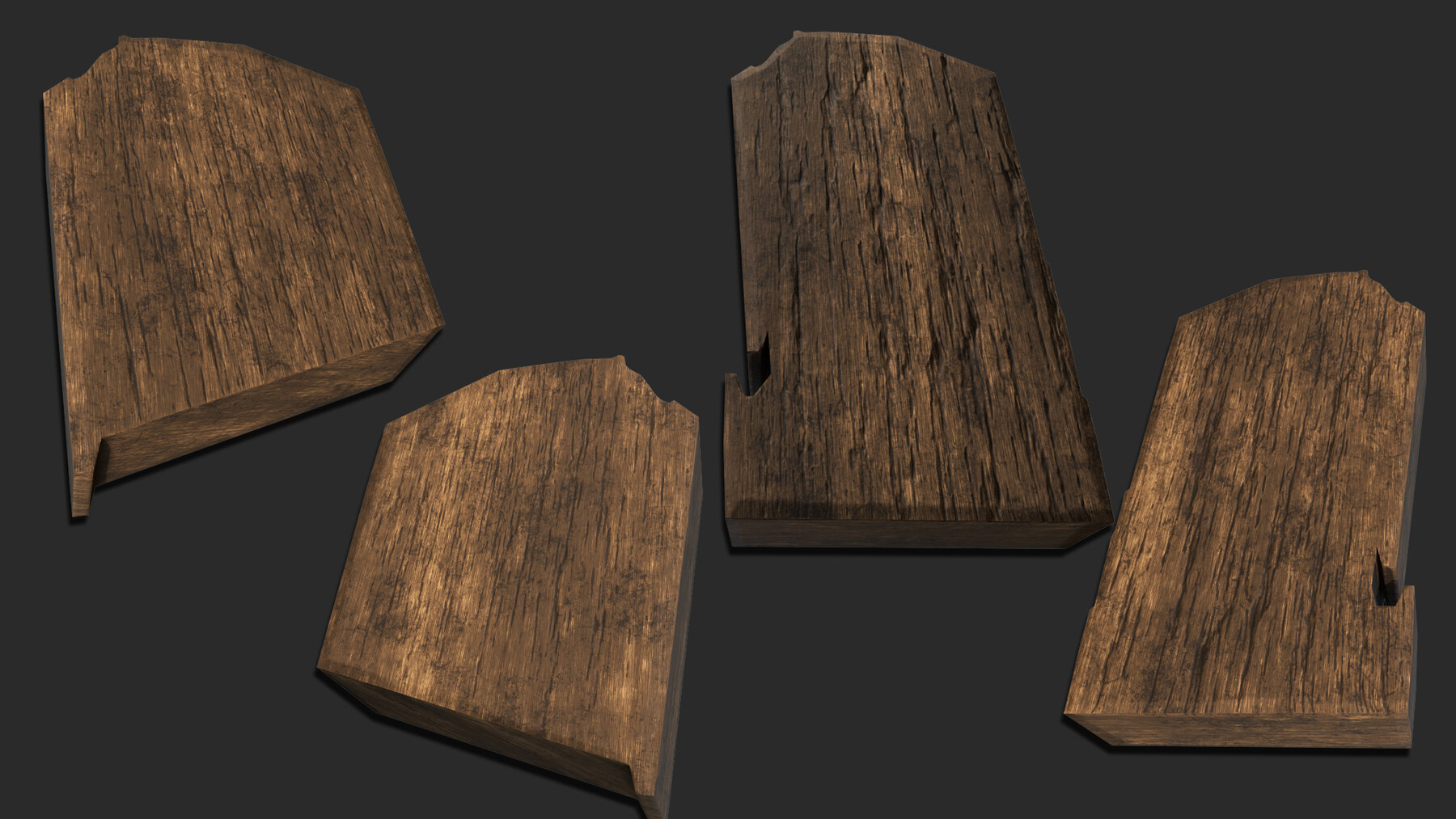 ArtStation - Wooden Plank Pack 21in1 | Game Assets