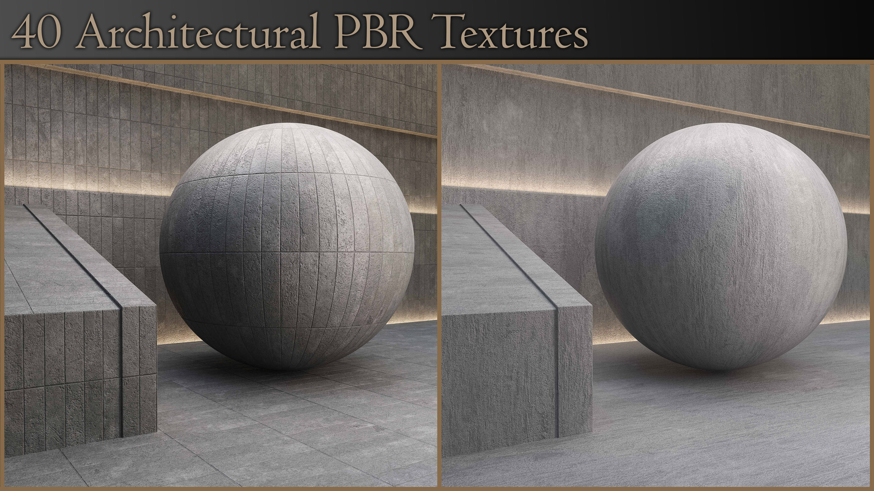 ArtStation - 40 Architectural PBR Textures | Game Assets