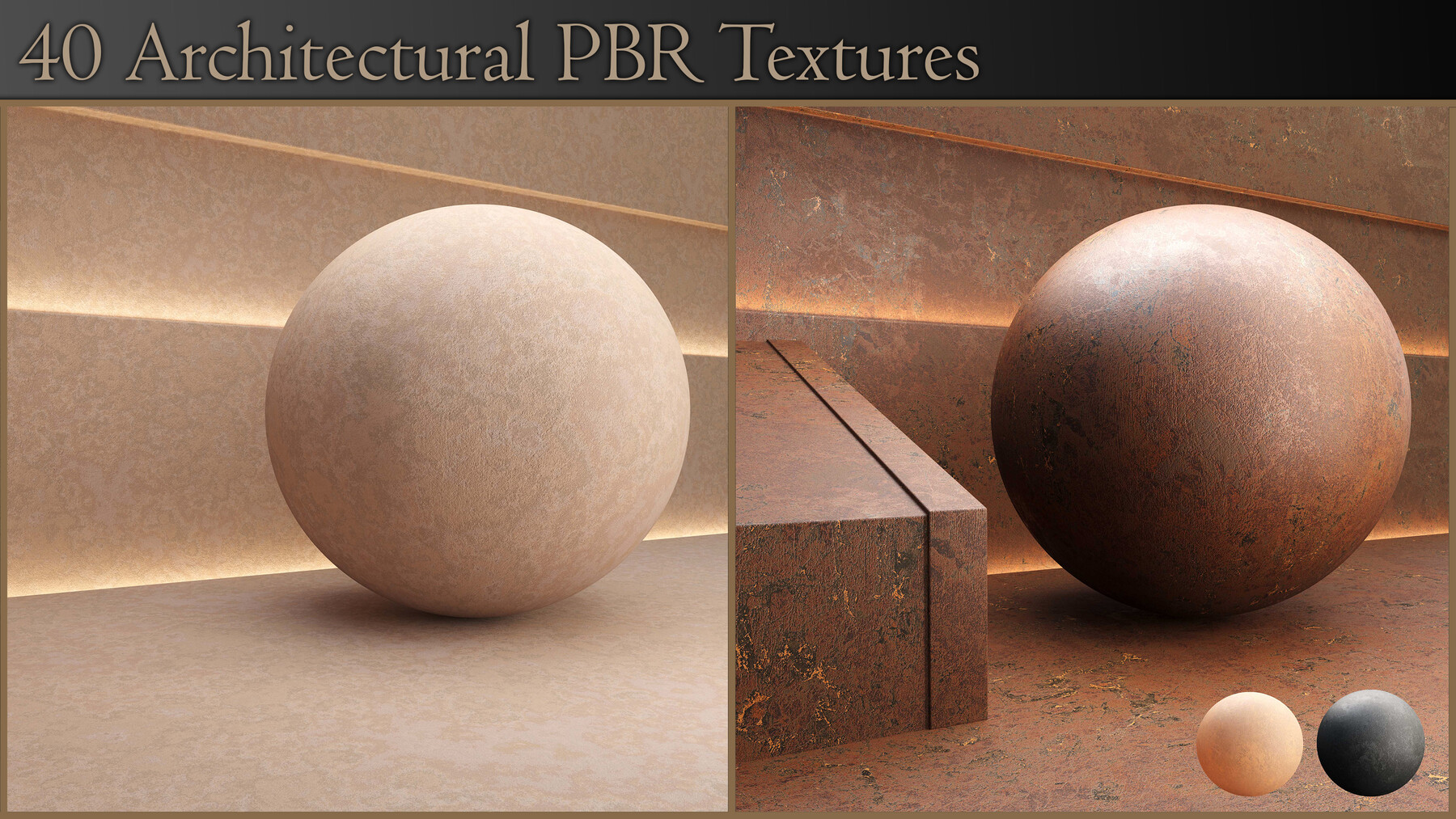 ArtStation - 40 Architectural PBR Textures | Game Assets