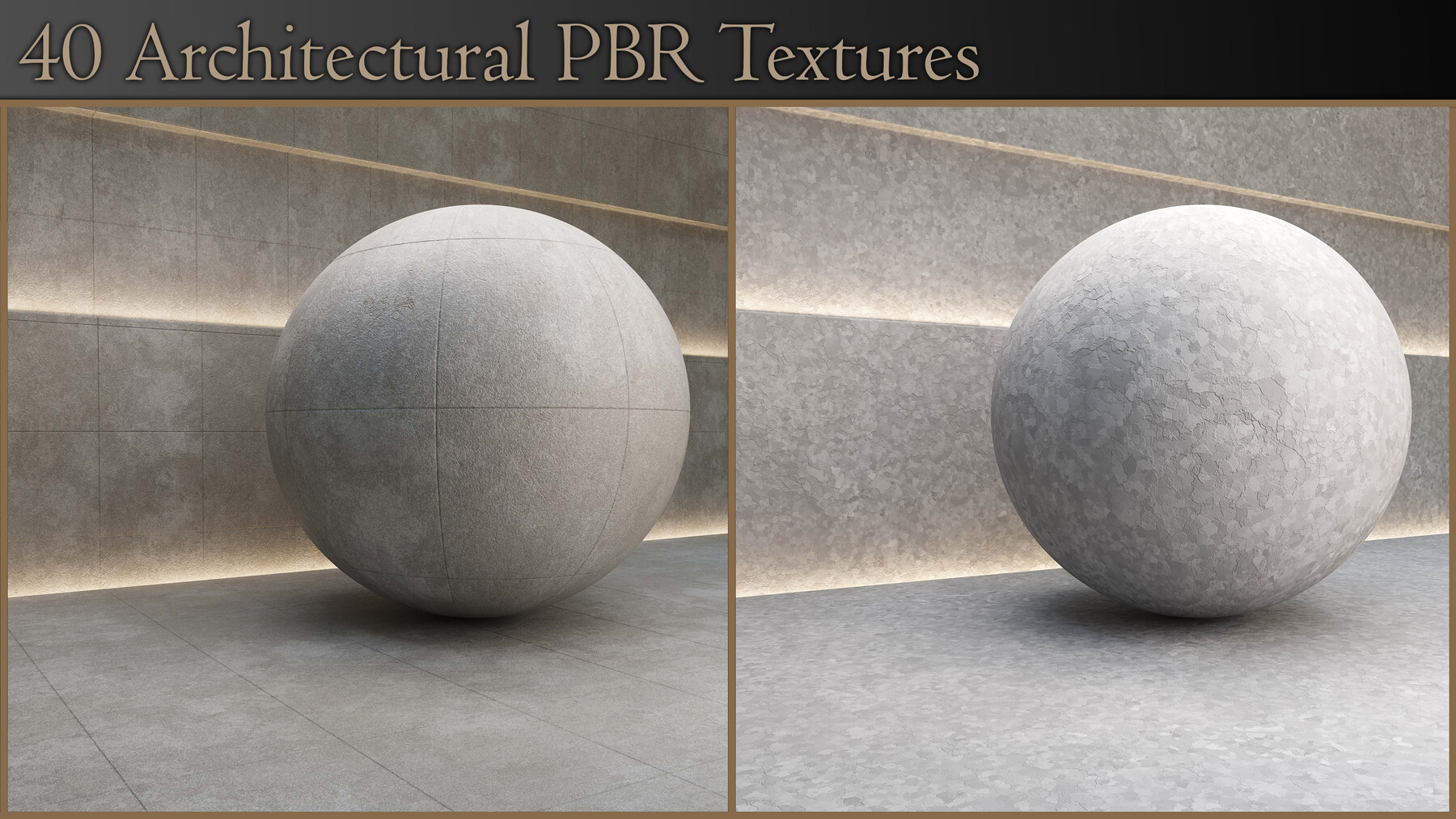 ArtStation - 40 Architectural PBR Textures | Game Assets